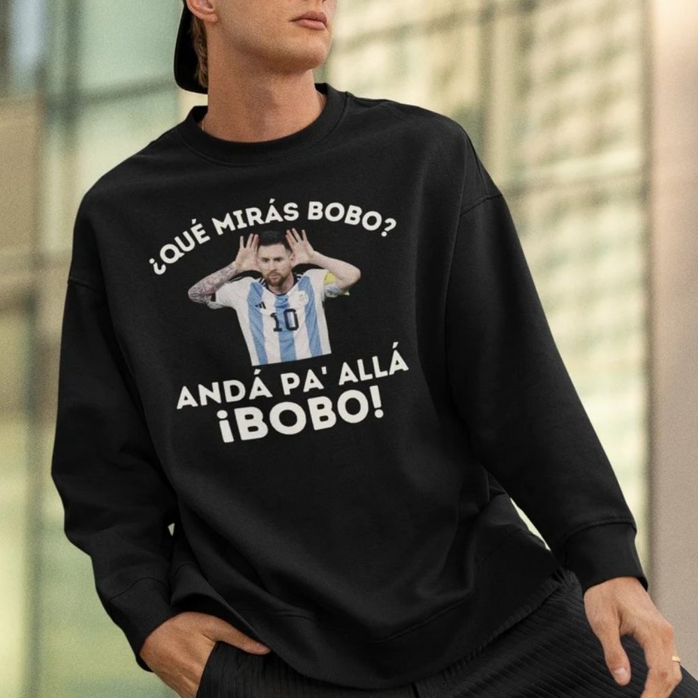 Qu Miras Bobo Para All Lionel Messi Retro Vintage Que… - Gem